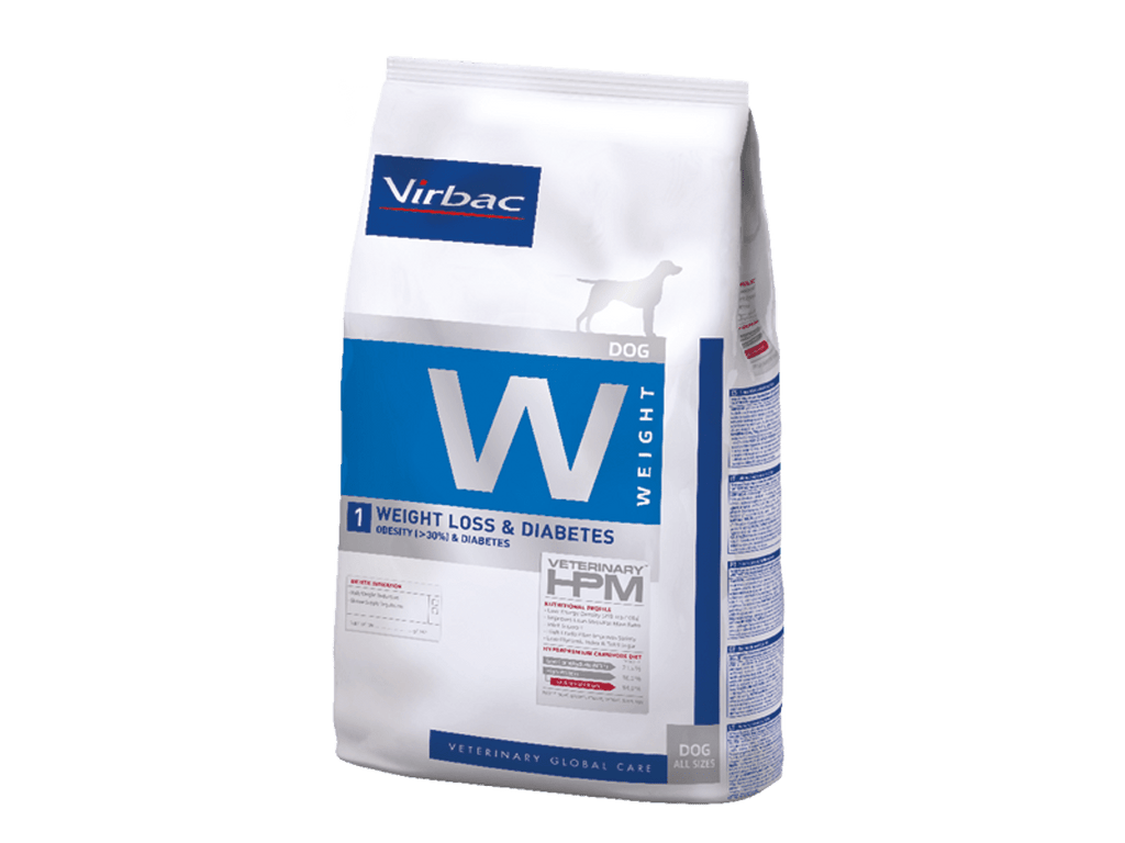 Virbac HPM Dog W1 Weight Loss & Diabetes – A-Vet Shop